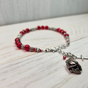Ares / Mars Greek and Roman God of War Prayer Bead Devotional Bracelet ...