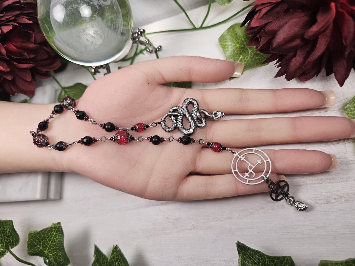 Lilith Prayer Beads, Mother of Demons - Etsy