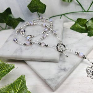 Aphrodite / Venus Prayer Bead Necklace, Triple Wrap Bracelet, Toggle ...