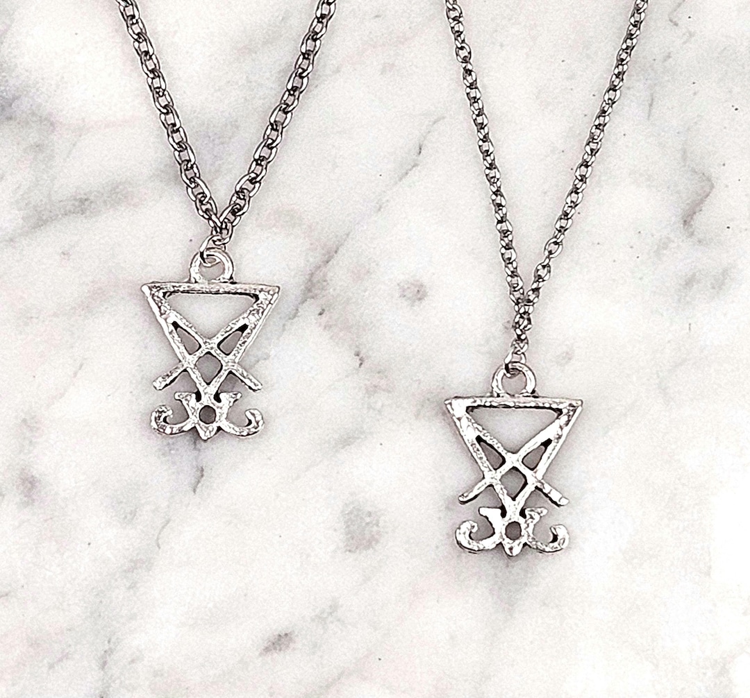 Lucifer Necklace, Lucifer's Sigil Jewelry - Etsy