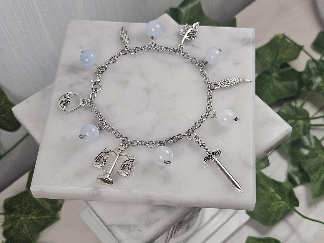 Adrastea Charm Bracelet, Greek Mythology, Greek God, Hellenic Jewelry ...