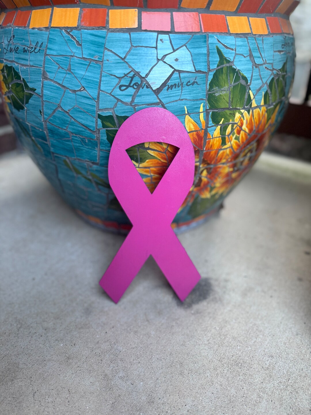 Breast Cancer Awareness Yard Sign - Etsy