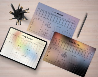 Daily to Do List Printable, Instant Download, Minimal Productivity ...