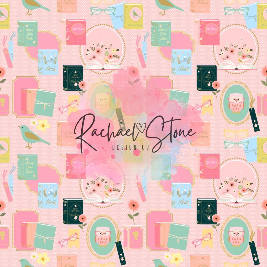 Pastel Pink, School, Reading, Book Club, Dainty, Demure, Classic Book ...