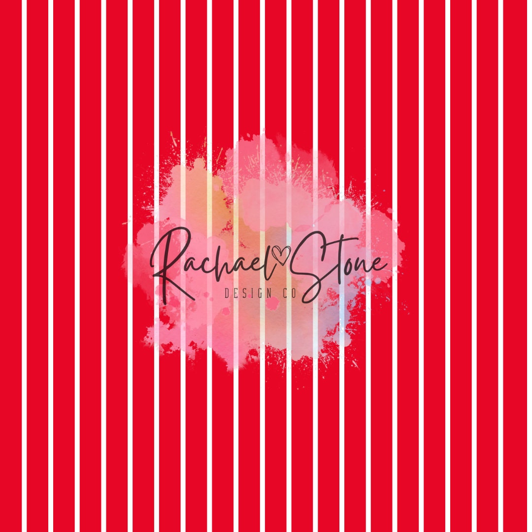 Red Stripe Digital Seamless Paper File Design - Etsy