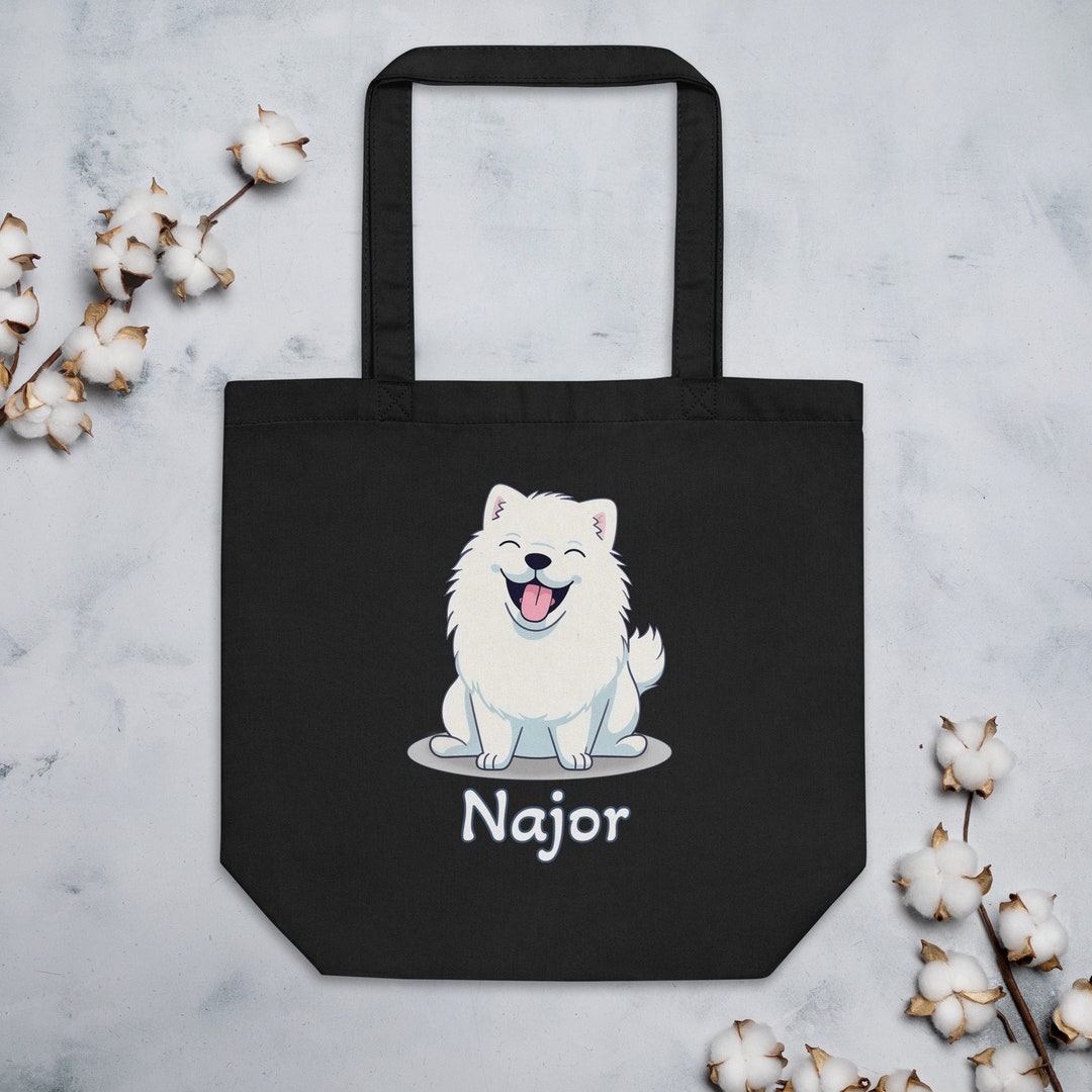 Samoyed Tote Bag Samoyed Lover Totebag for Samoyed Owner Dog Tote Bag ...