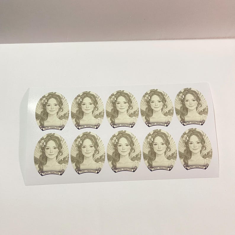 10 Pcs Fairy Money Dollar Bill Stickers 1 and 2 Dollars Money Sticker ...