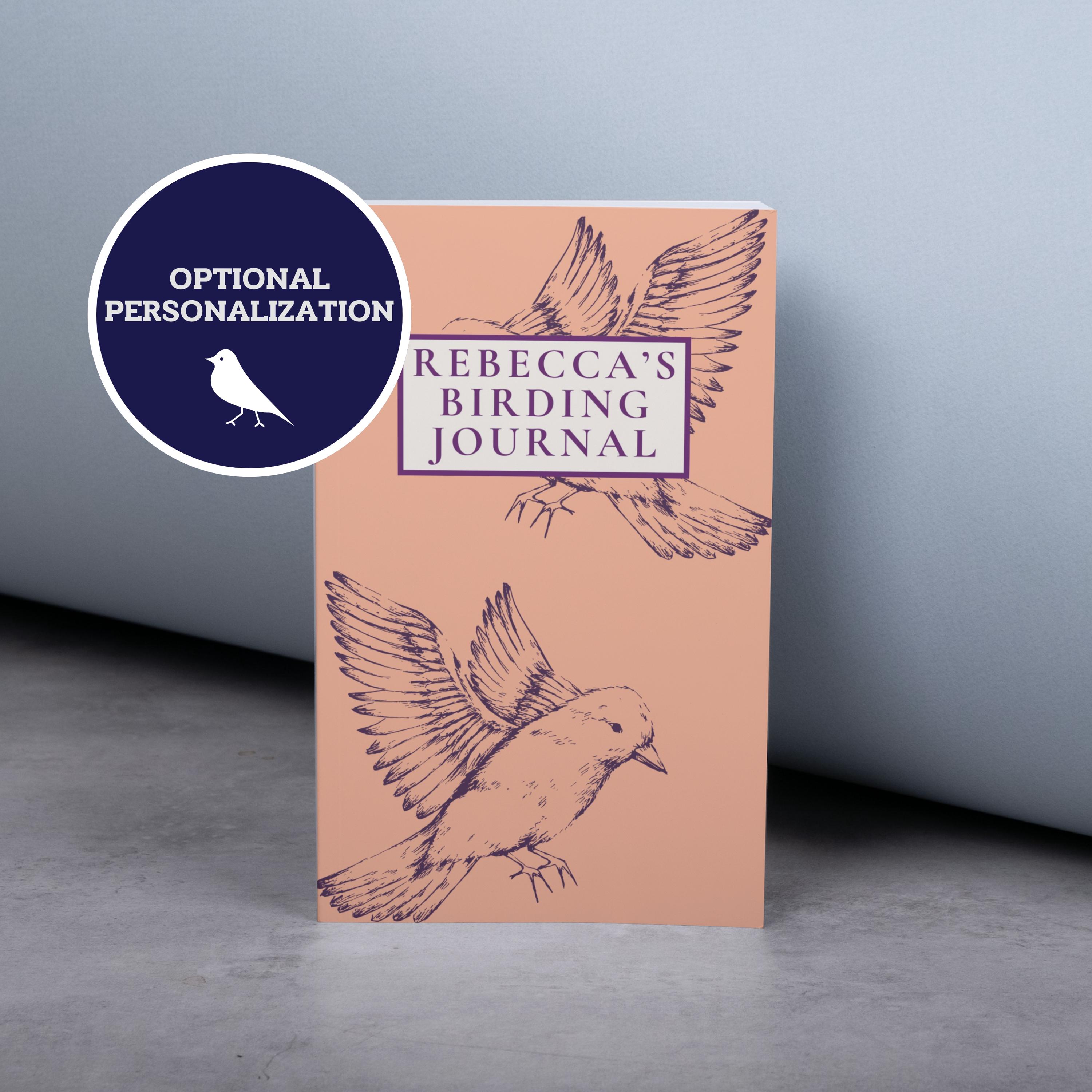 Birdwatching Book, Birding Log Notebook, Birding Journal Pink, Bird ...