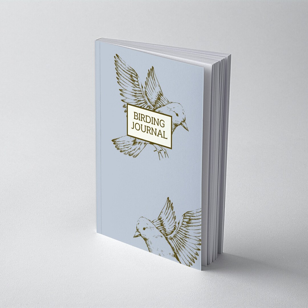 Birding Notebook, Blue A5 Birding Journal, Birding Book, Birding Gift ...