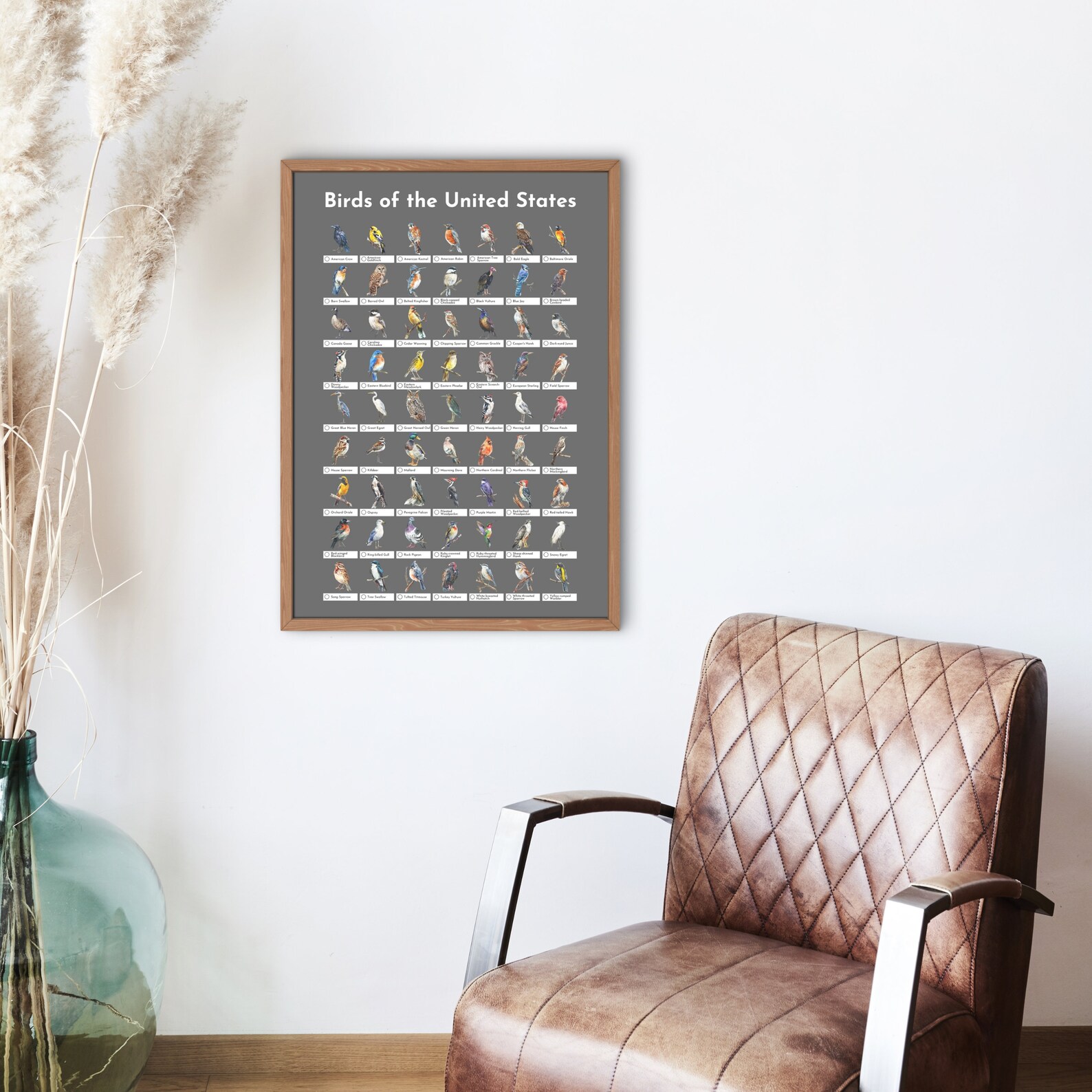 Birding Checklist Printable Digital Download, Birds of the USA ...