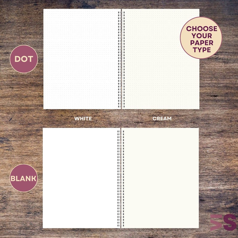 A4 Notebook Orange, 8x11 Notebook, Hardcover Notebook, Grid Notebook ...