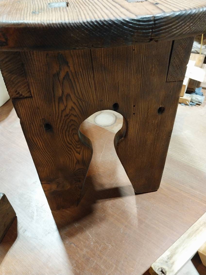 Shou Sugi Ban Bench - Etsy