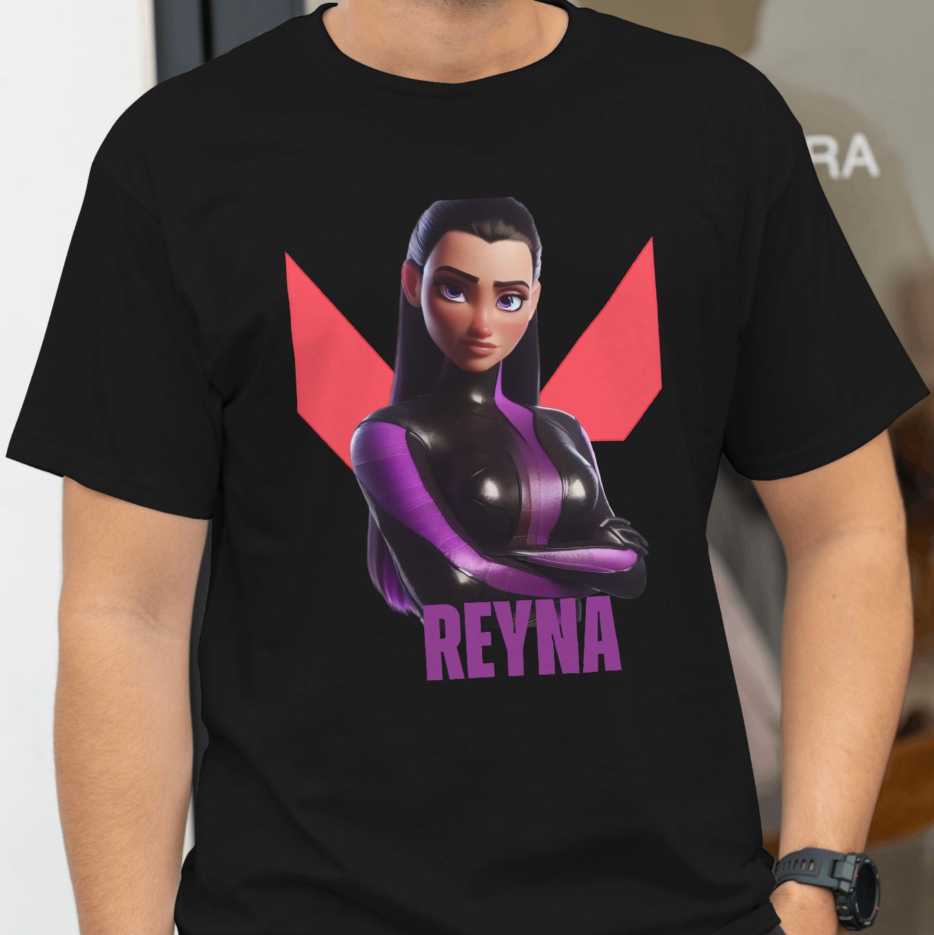 Valorant Reyna Special Design T-shirt, Reyna Agent Shirt, Reyna Disney ...