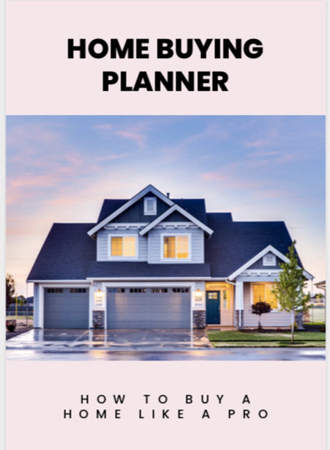 Home Buying Guide * PDF Printable Home Planner - Etsy