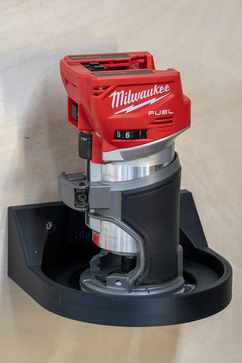 Milwaukee Palm Router Storage Dock - Etsy