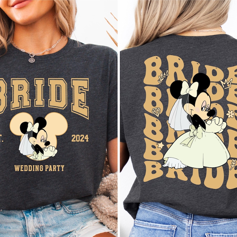 Minnie Mouse Bride - Etsy