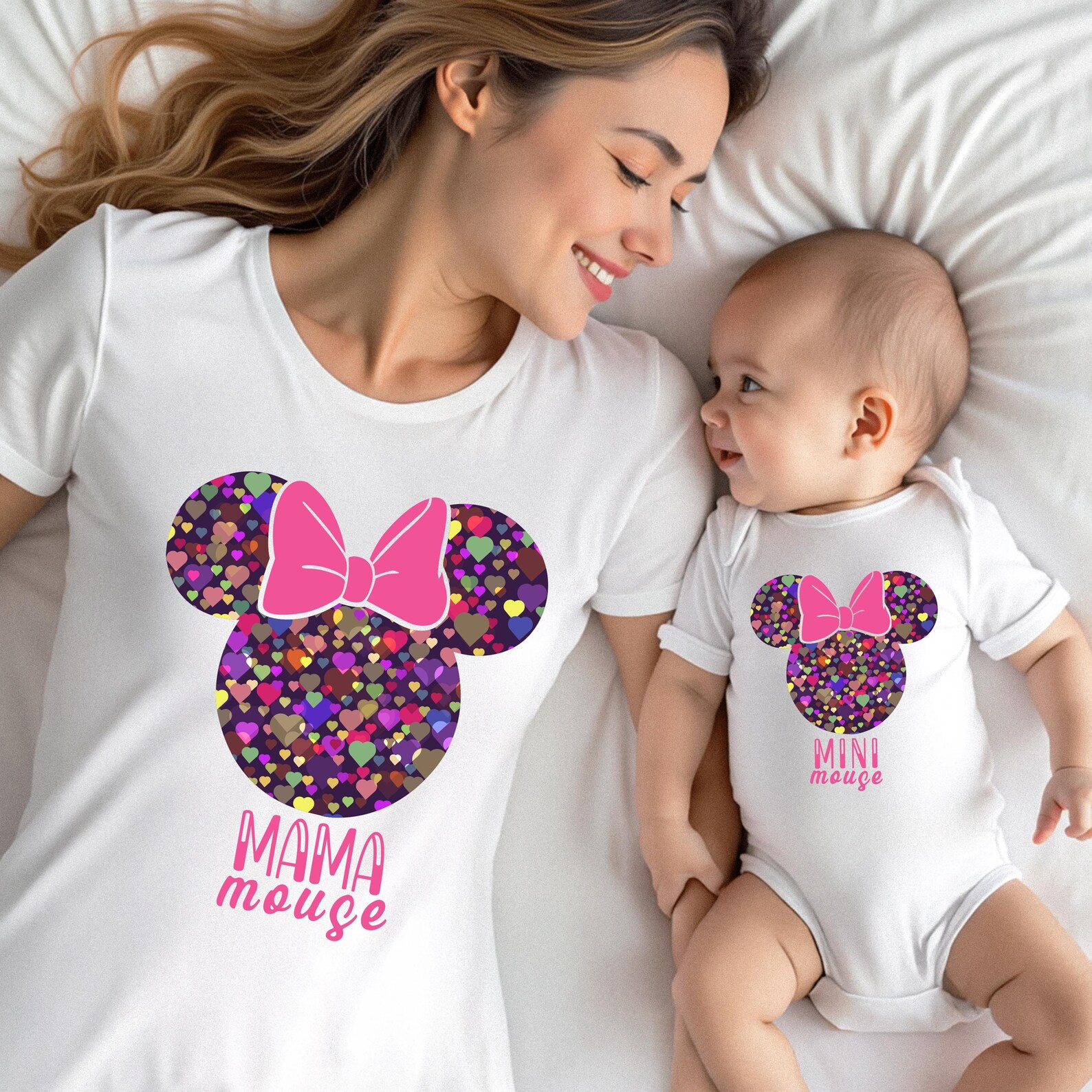 Disney Minnie Mouse Mama Mini Shirt, Mama Mini Mouse Tee, Funny Disney ...