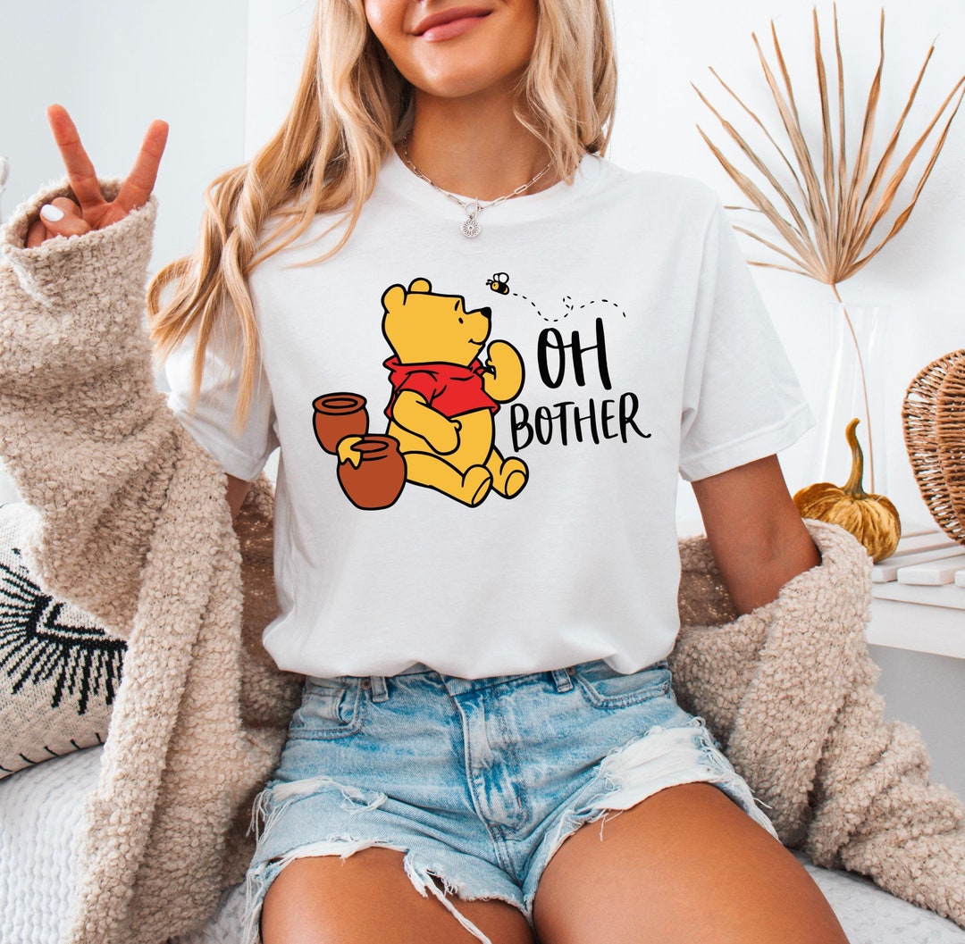 Oh Bother Winnie the Pooh Shirt, Disney Pooh Bear Shirt, Winnie the ...