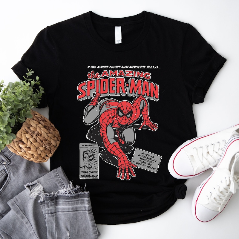 Spiderman Shirt - Etsy