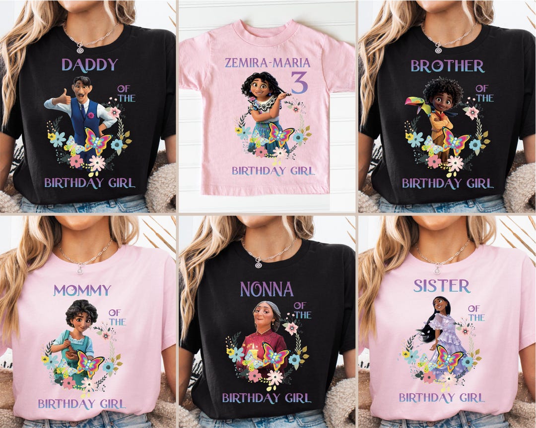 Encanto Mirabel Birthday Shirt, Disney Birthday Girl Shirt, Mirabel ...