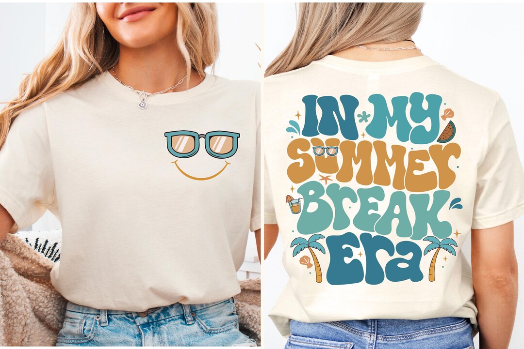 In My Summer Break Era Shirt, Summer Shirt, Summer Break Shirt, Teacher ...