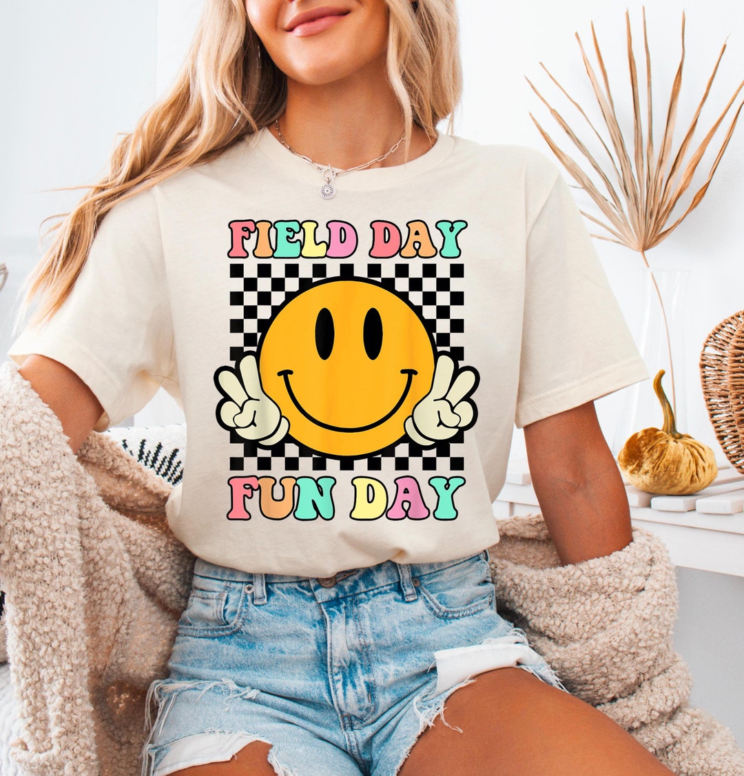 Field Day Fun Day Shirt, Spring Teacher T-shirt, Schools Field Day Tee ...