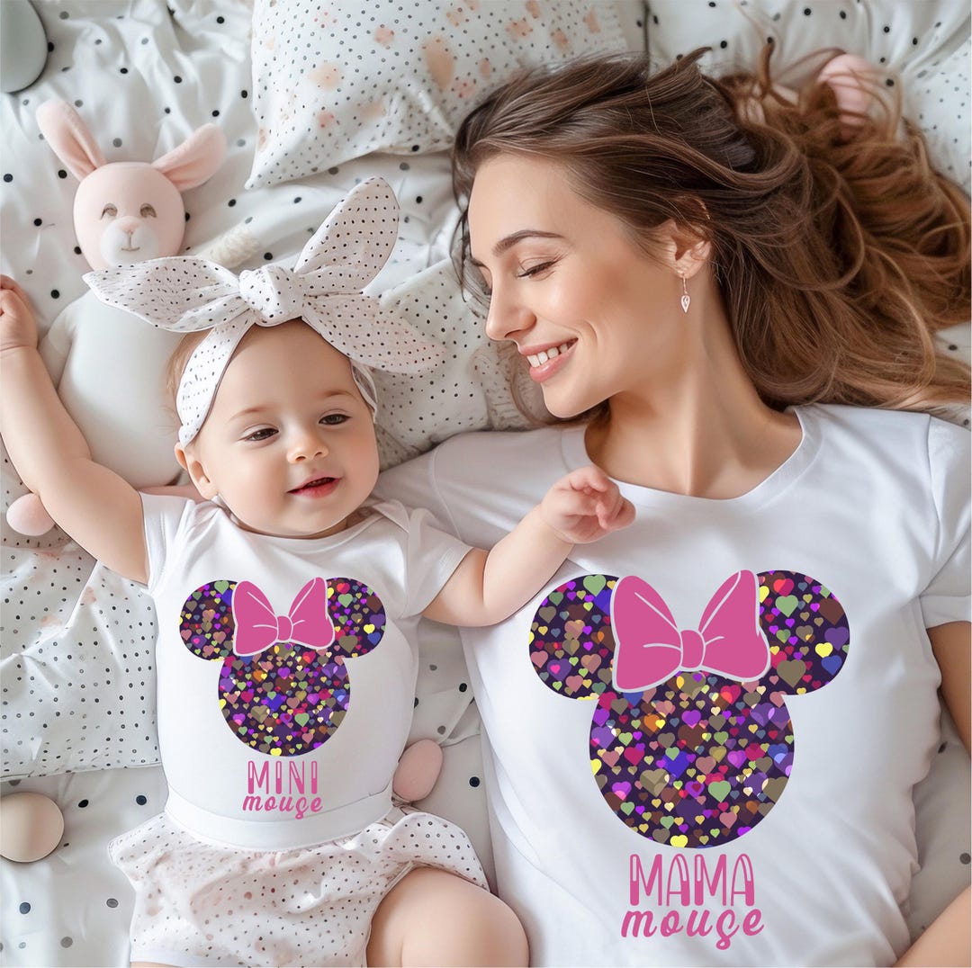 Disney Minnie Mouse Mama Mini Shirt, , Mama Minnie Mouse Tee, Funny ...