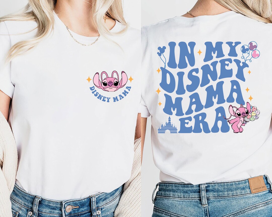 Disney Mama Dada Shirt, Stitch Family Trip Shirt, Disney Mom Shirt ...