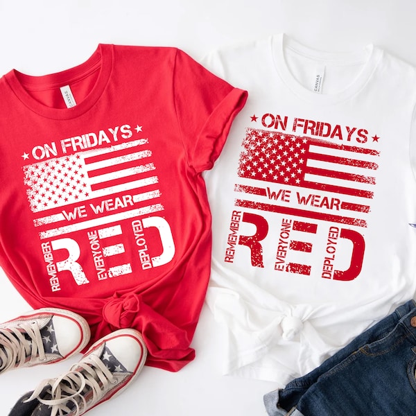 We Wear Red - Etsy