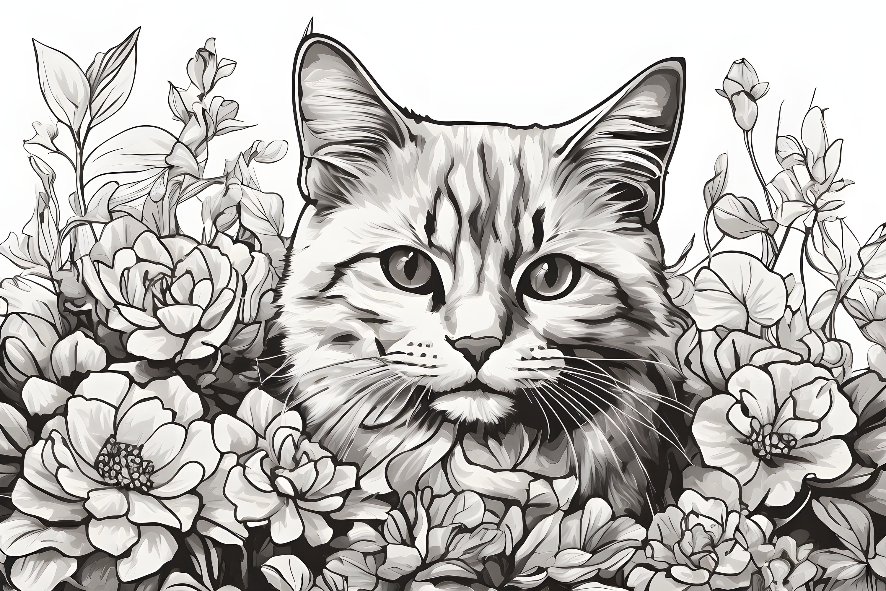 Animal Coloring Pages - Etsy