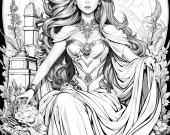 The Conjuring A4 Digital Coloring Page by Karolina - Etsy