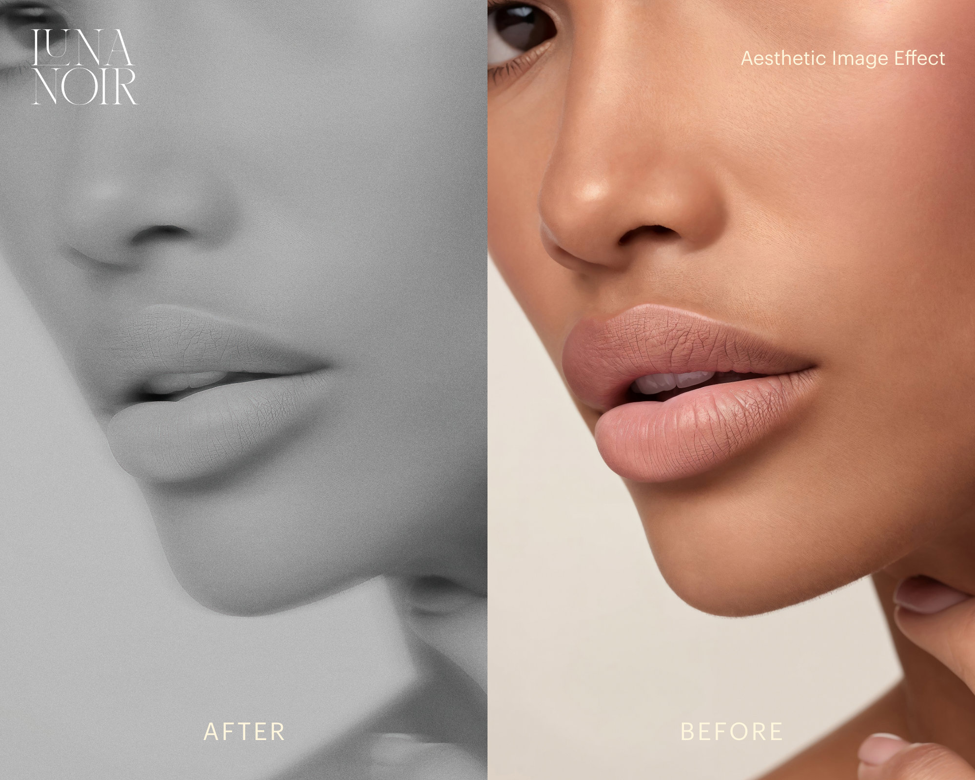 Ethereal PSD Image Effect / Black & White / Photoshop Smart Object - Etsy