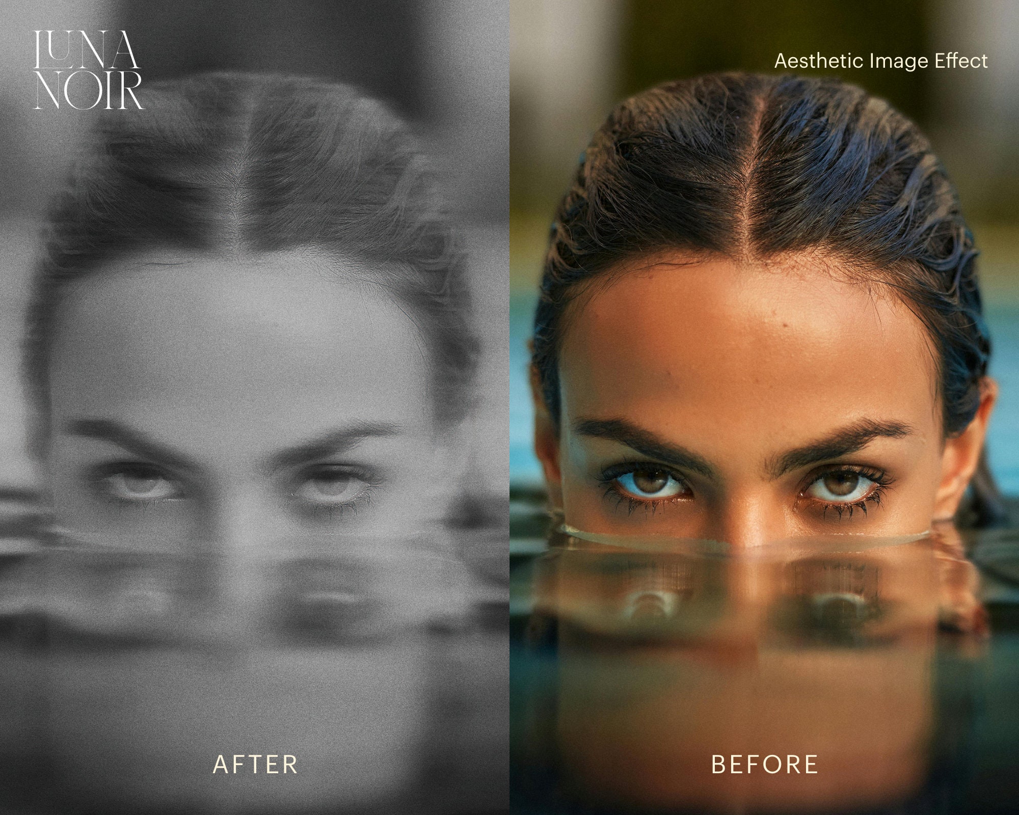 Ethereal PSD Image Effect / Black & White / Photoshop Smart Object - Etsy