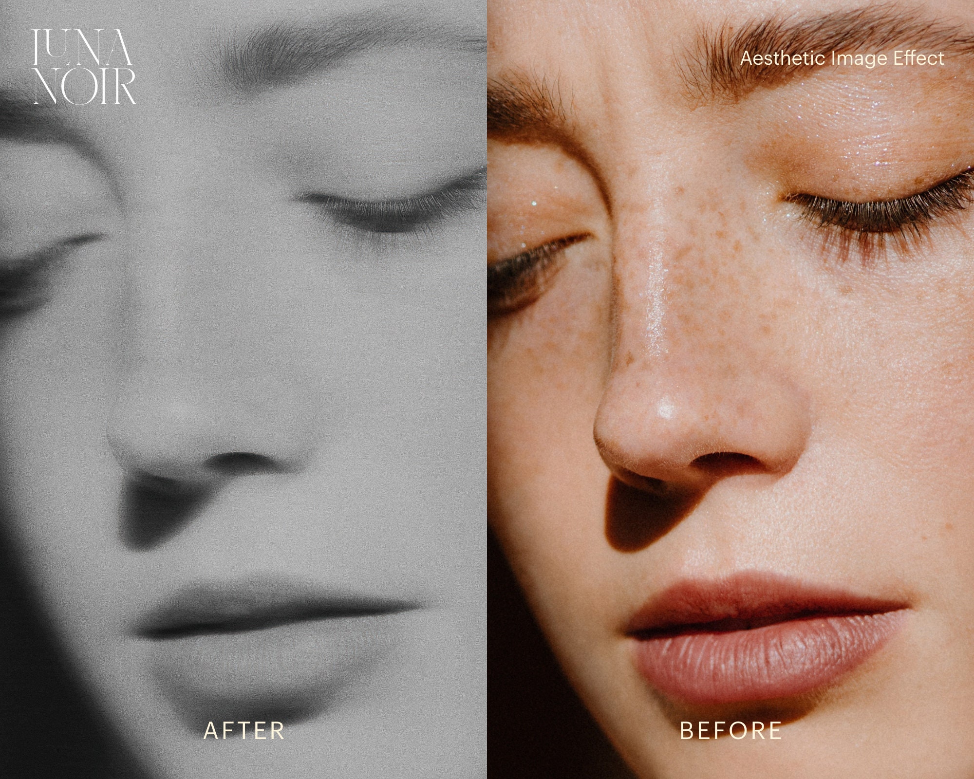 Ethereal PSD Image Effect / Black & White / Photoshop Smart Object - Etsy