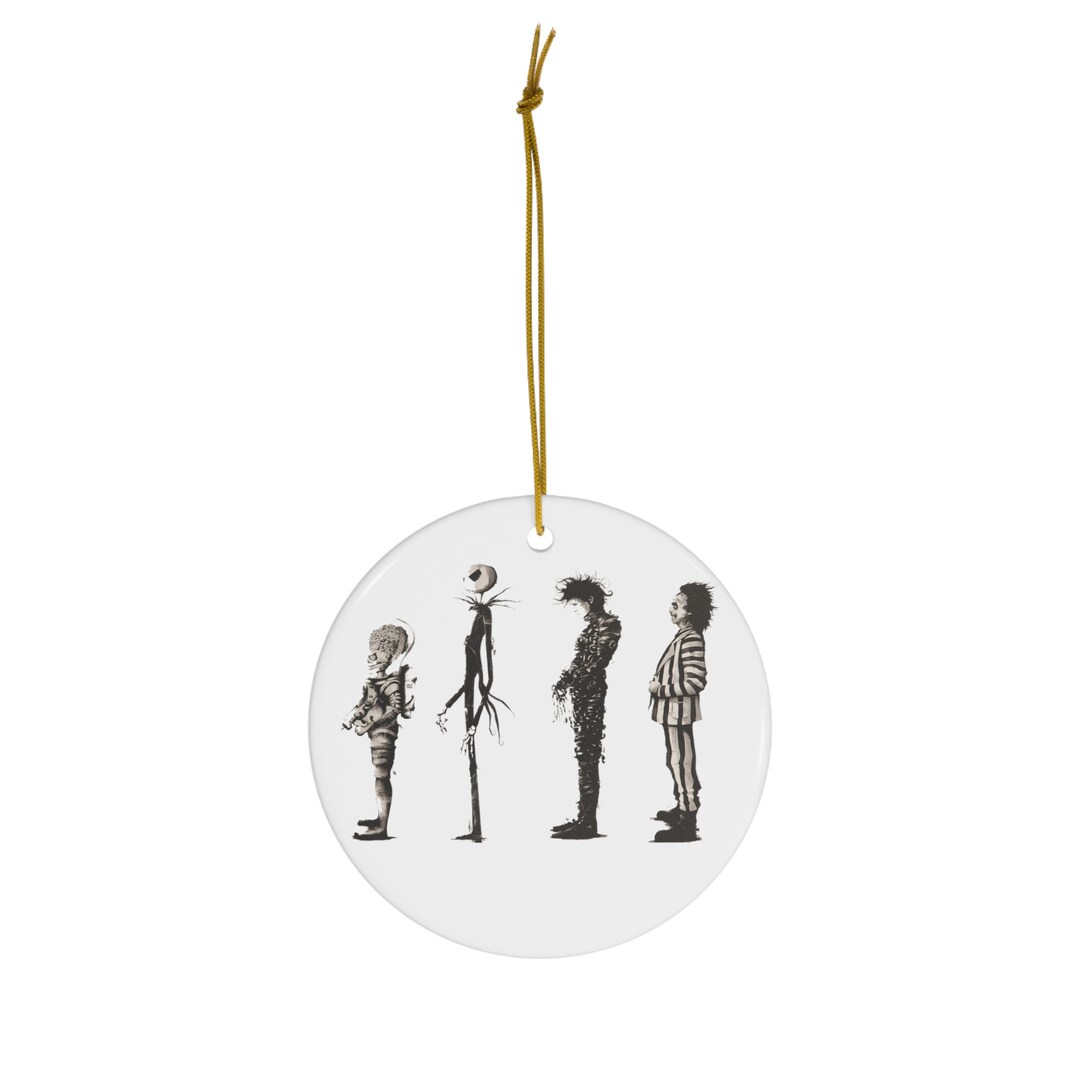 Tim Burton Villains Ceramic Ornament - Etsy