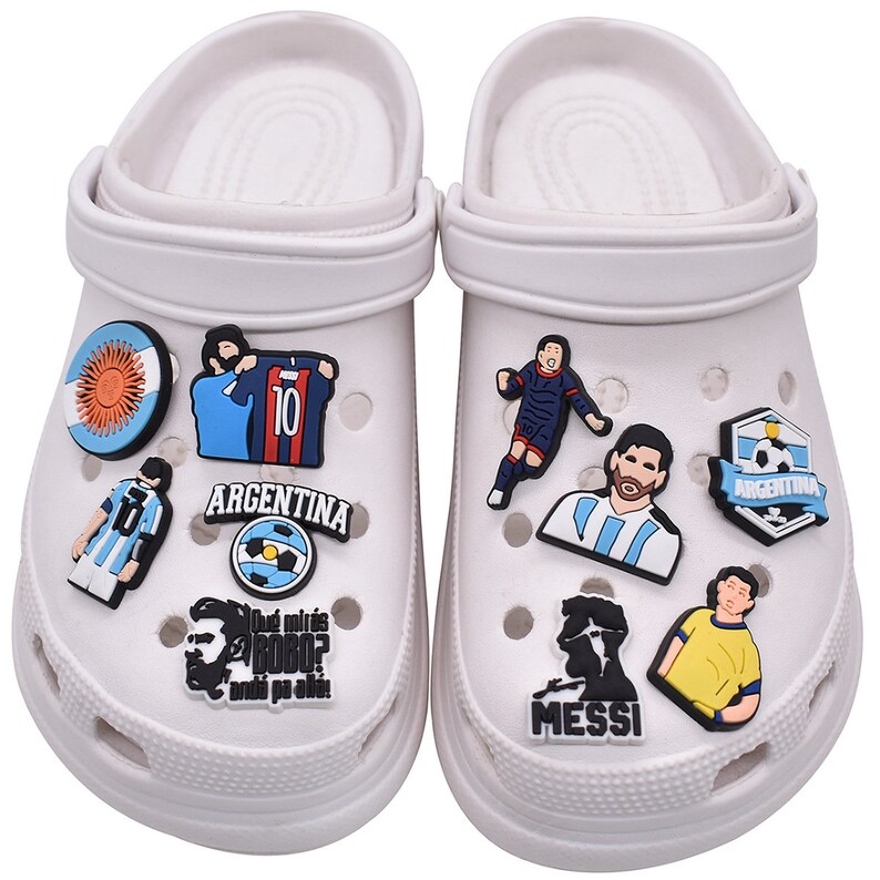Cars Lightning Mcqueen Croc Charms Jibbitz Set: Customize Your Clogs ...