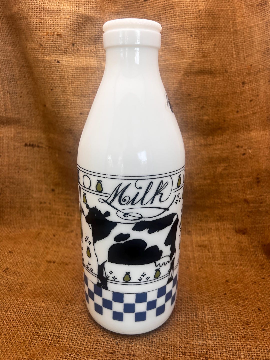 Vintage MILK JUG Farmhouse Signed Lillian Vernon Alan Wood Original ...