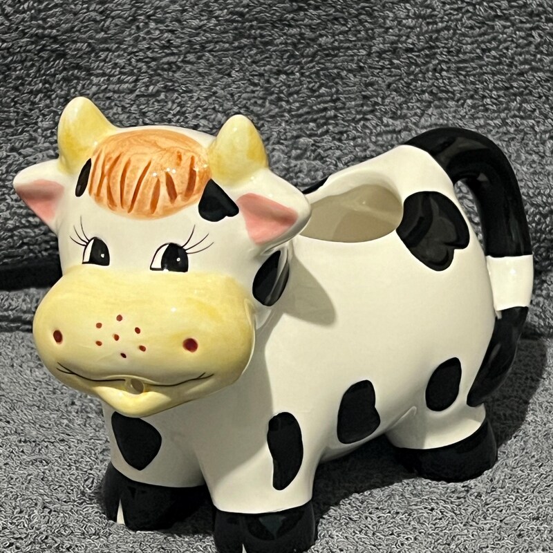 Cow Creamer Pitcher - Etsy