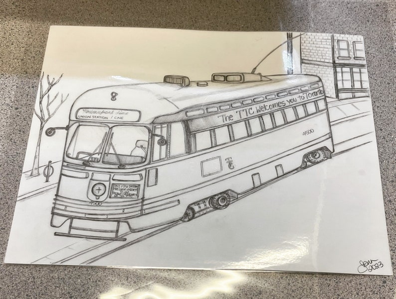 The PCC Streetcar Toronto - Etsy