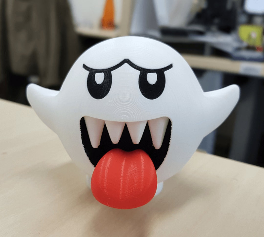Super Mario Boo Ghost 3D Printed Figurine - Etsy