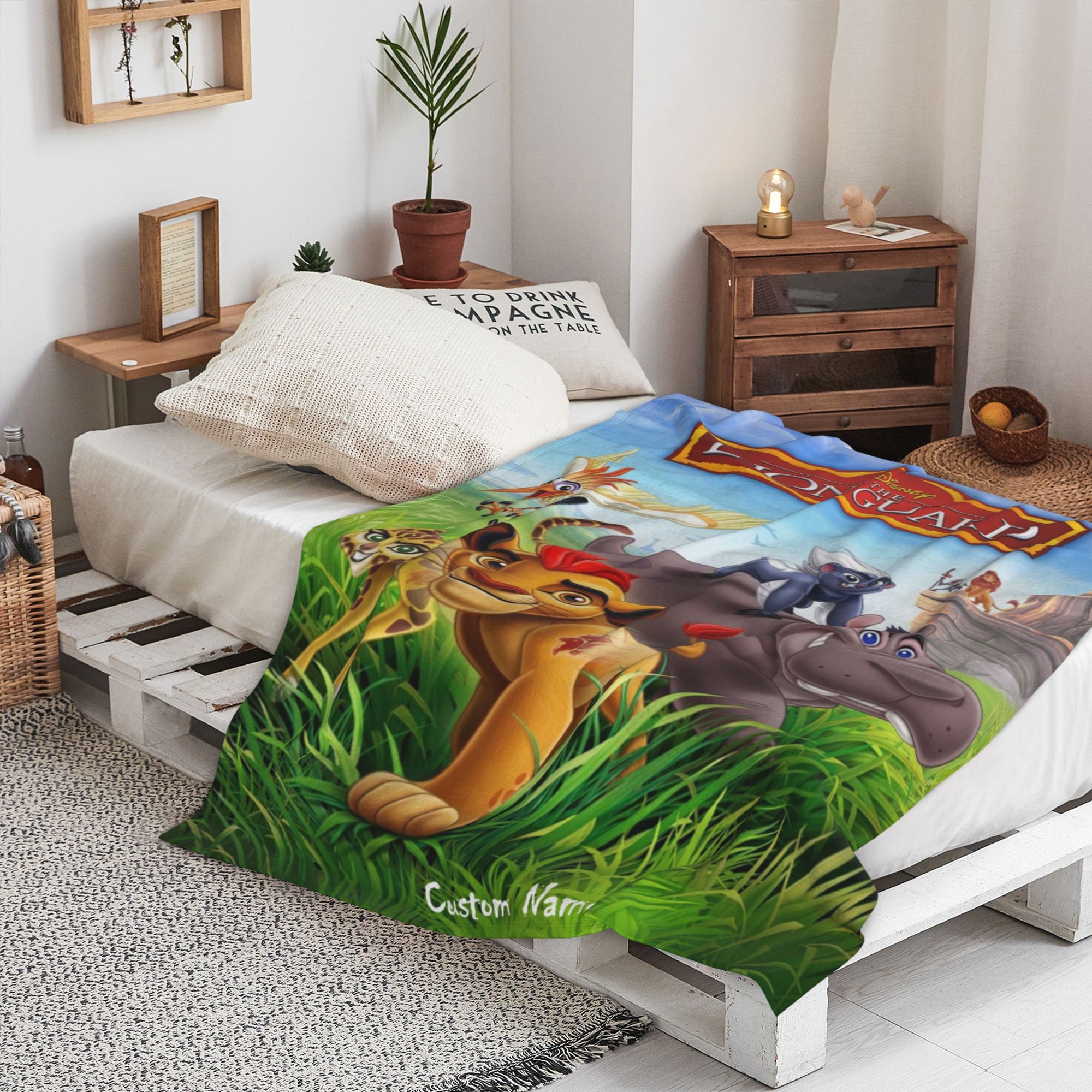 The Lion Guard Blanket Throw Blanket Warm Soft Blanket for Dormitory ...