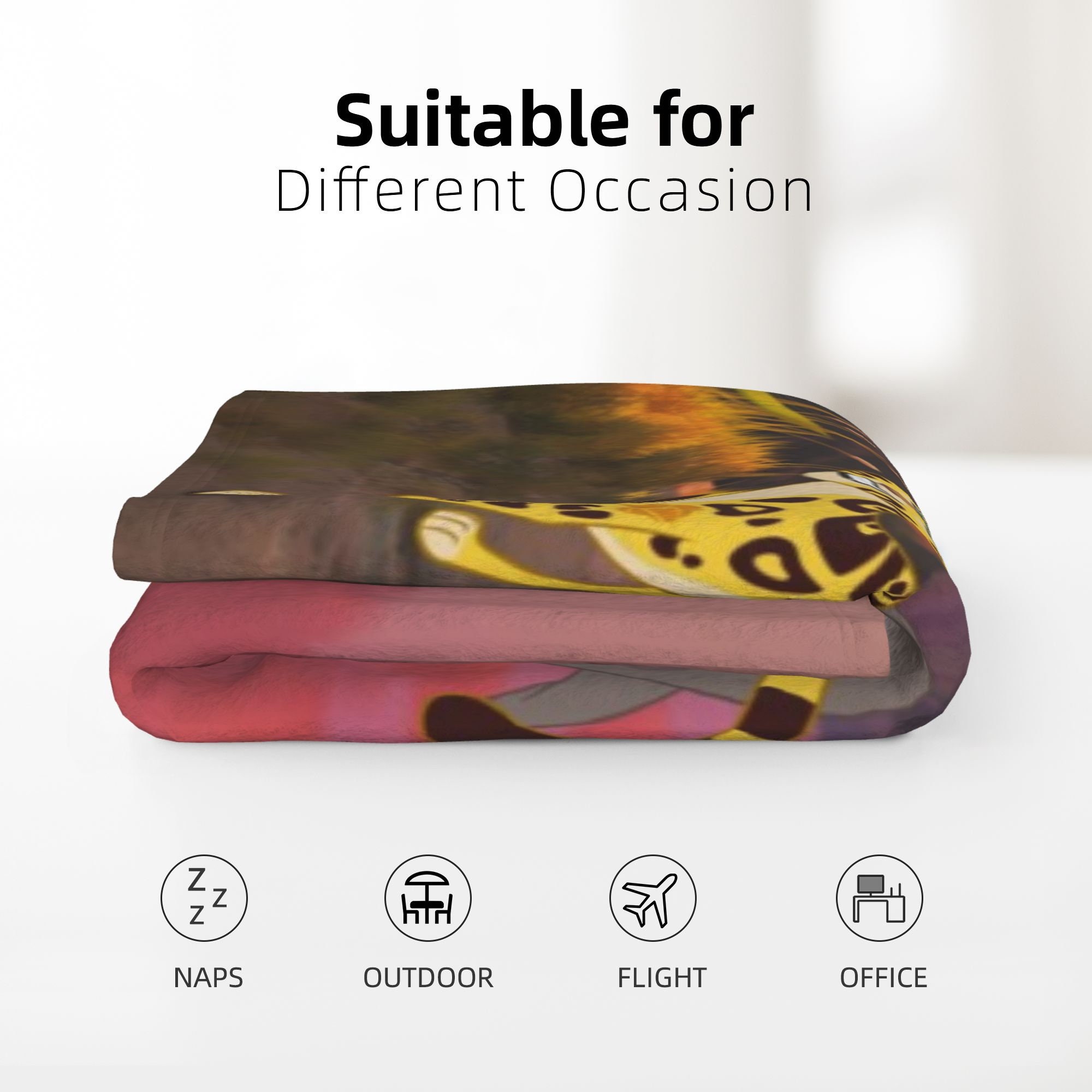 The Lion Guard Blanket Throw Blanket Warm Soft Blanket for Dormitory ...