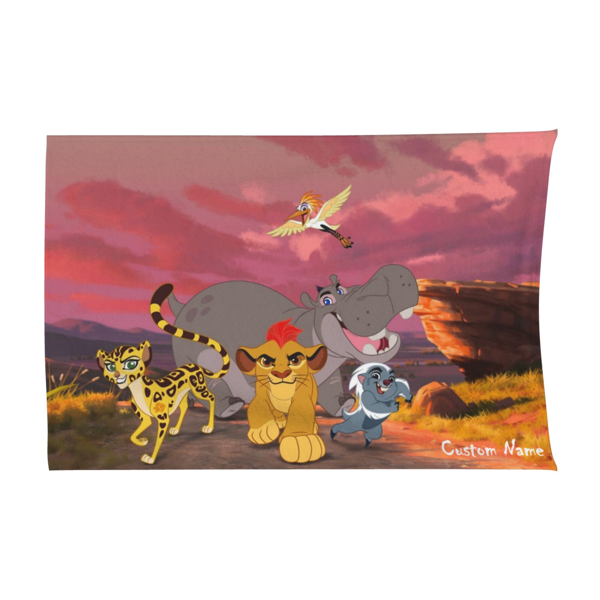 The Lion Guard Blanket Throw Blanket Warm Soft Blanket for Dormitory ...