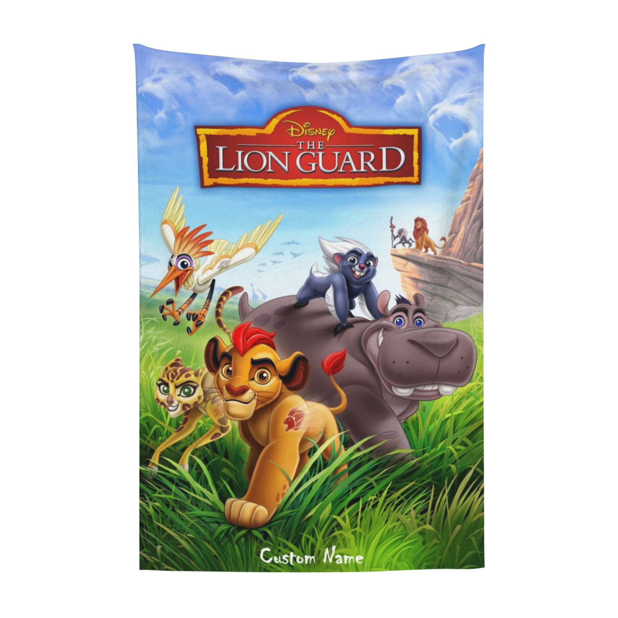The Lion Guard Blanket Throw Blanket Warm Soft Blanket for Dormitory ...