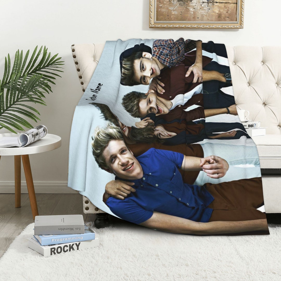 One Direction Blanket Throw Blanket Warm Soft Blanket for Dormitory ...