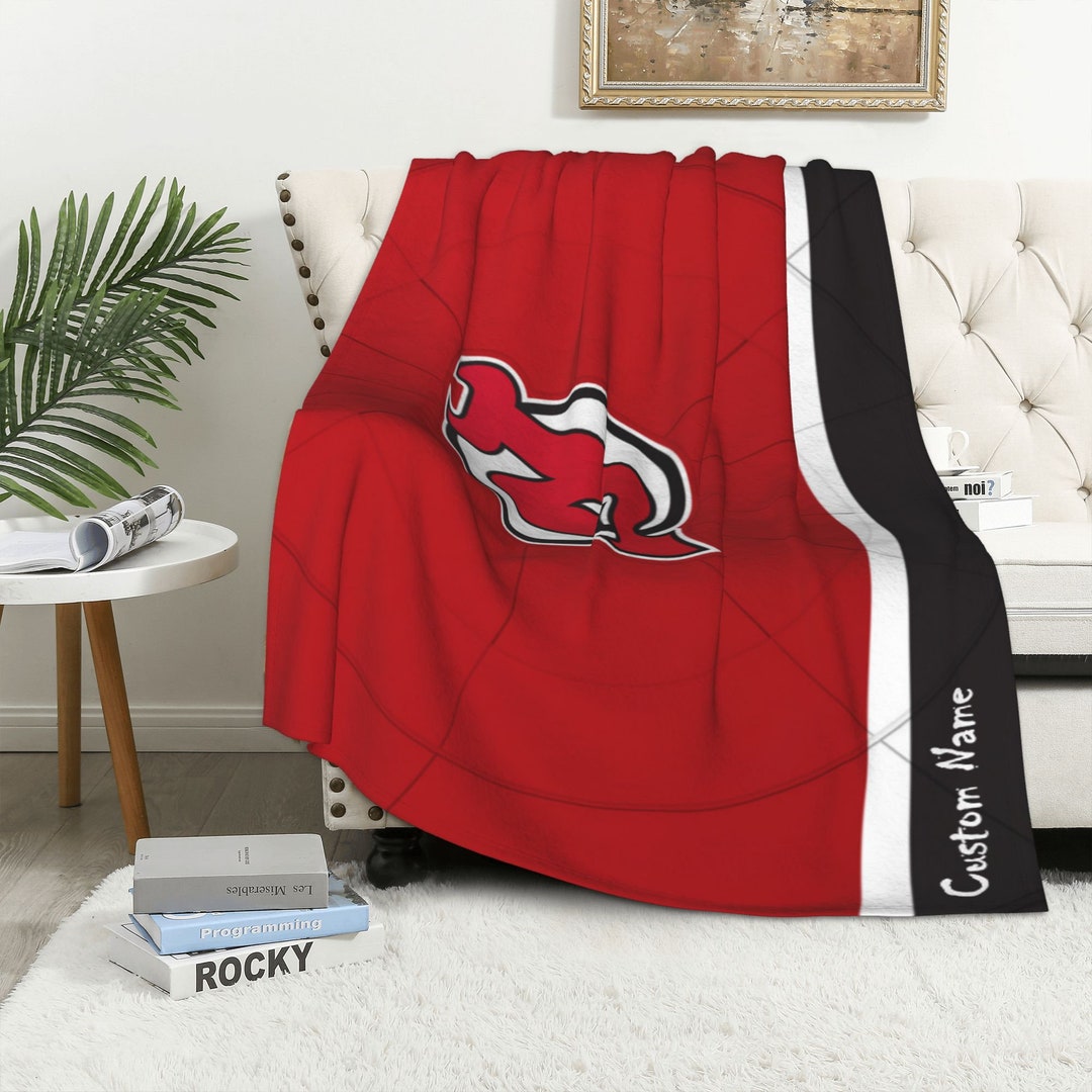 New Jersey Devils Blanket Throw Blanket Warm Soft Blanket for - Etsy Canada