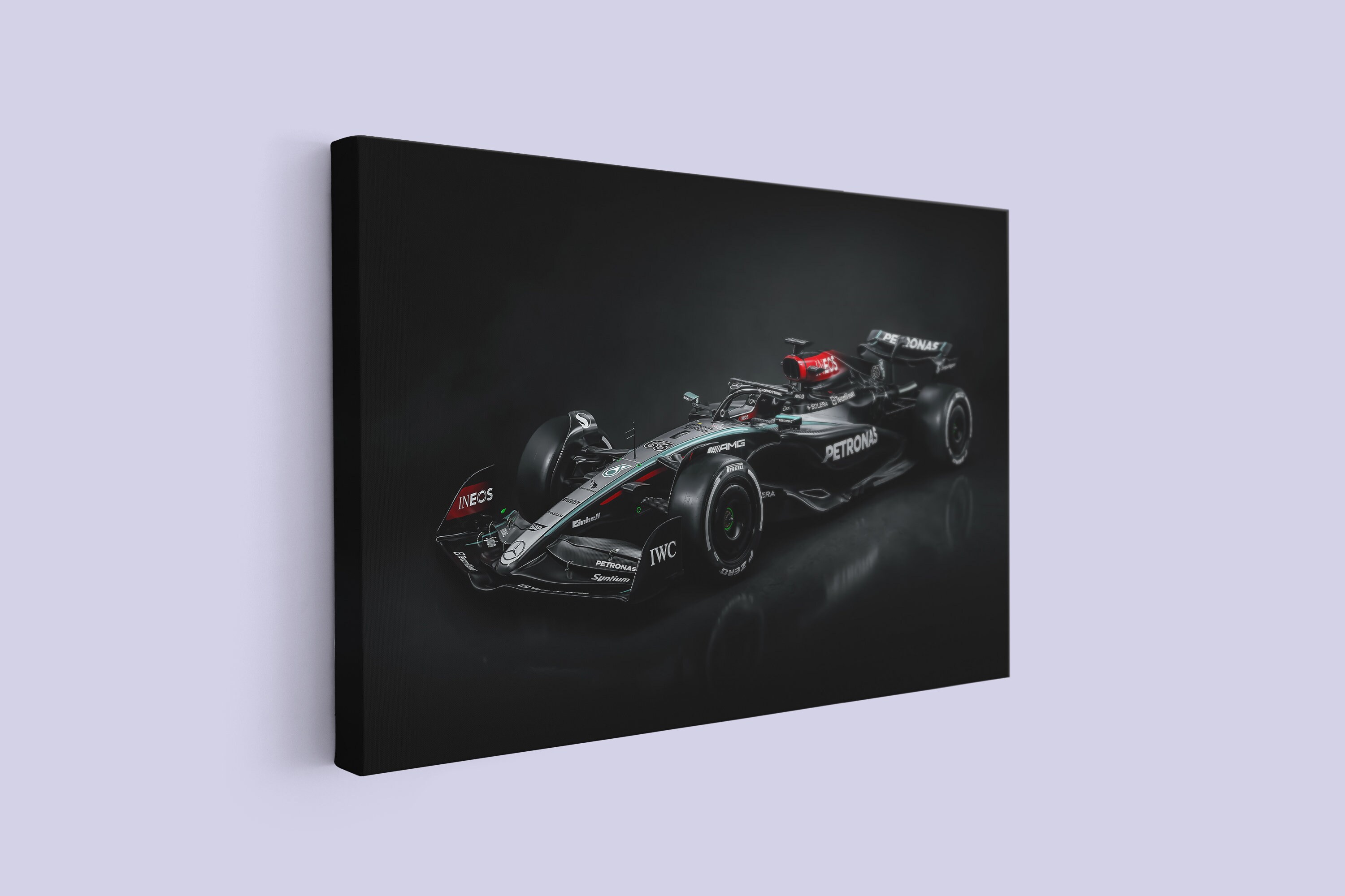 F1 Mercedes-amg PETRONAS W14 Poster, Canvas or Paper Print, Wall Art ...