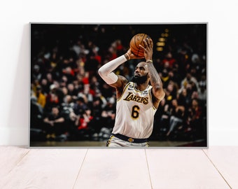 Lebron James Lakers Motivation Bundle Canvas Poster Wall Art 2 Pieces ...