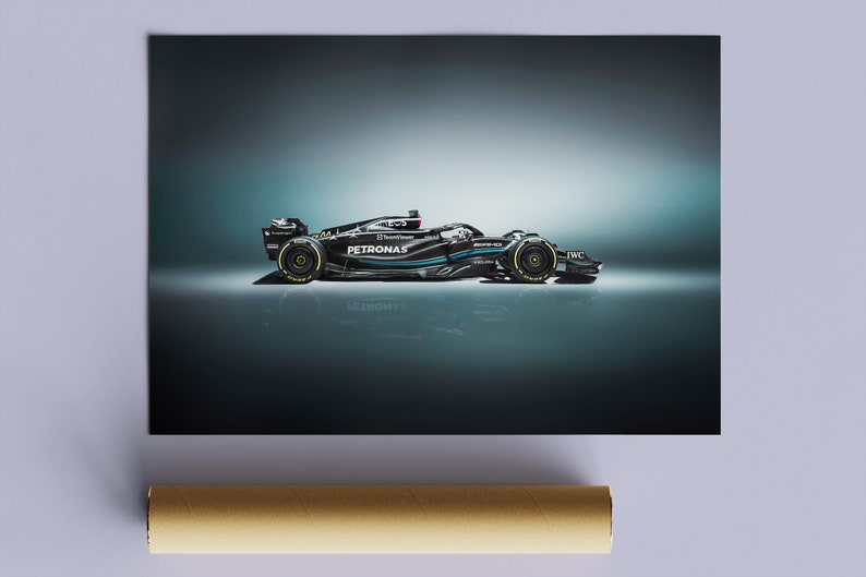 Lewis Hamilton Mercedes F1 Car Poster: Formula One Wall Art - Etsy