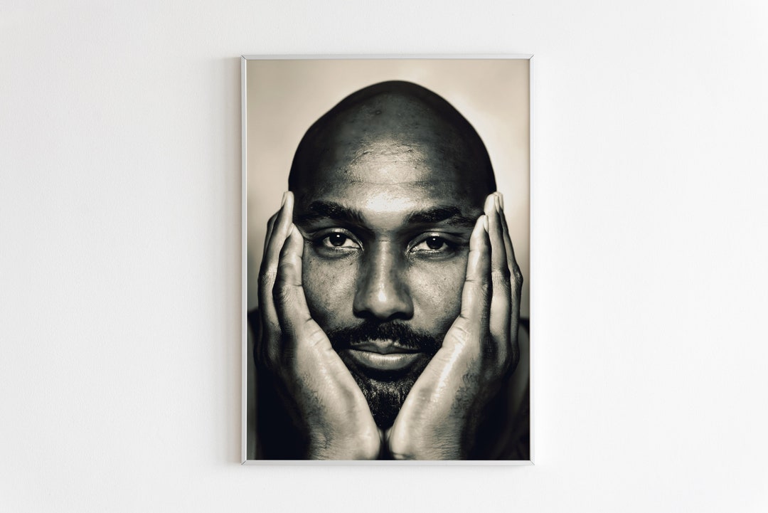 Karl Malone Poster, Wall Art, NBA 75 Legend, Utah Jazz, Basketball ...